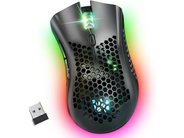 KM-1 Wireless Gaming Mouse, Computer Mice USB Wireless Mouse with ...
