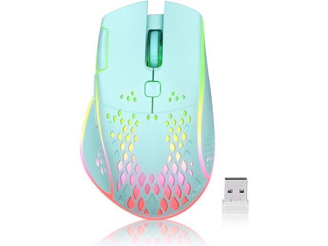 Wireless Gaming Mouse, C30 Silent Click Wireless Rechargeable Gaming ...