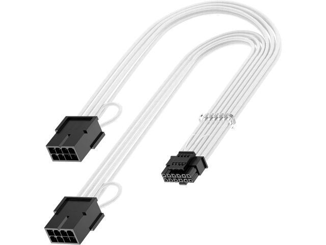 PCIE 5.0 16Pin GPU Power 12VHPWR Extension Cable, 16Pin(12+4) Male to ...