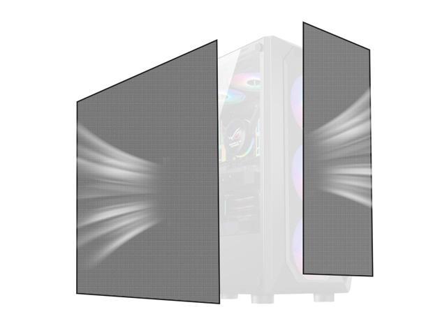 2-Pack 500x500mm 19.68inch DIY Computer PC Case and Fans PVC Dustproof ...