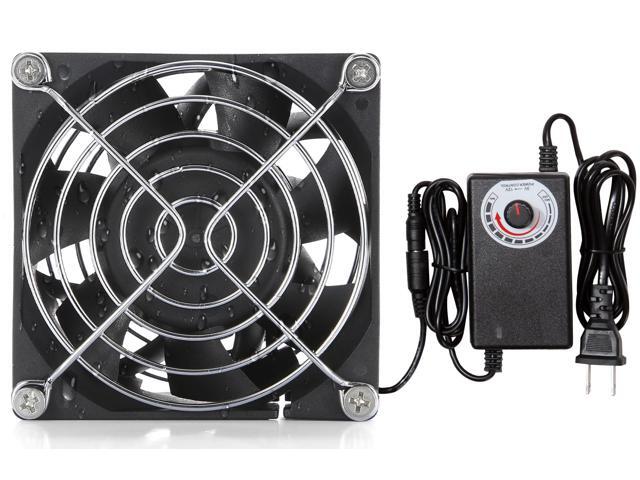 PANO-MOUNTS Moisture-Proof 12V DC 80mm Fan 8038 Small Computer Muffin ...