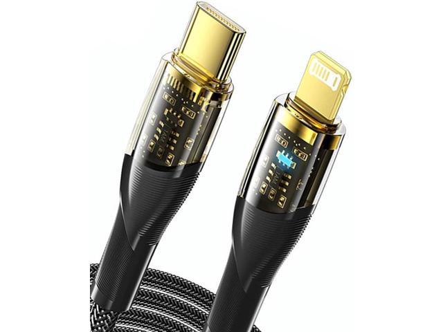 USB C to Lightning Cable (1-Pack, 3.3ft), 29W 3A USB C Cable ...