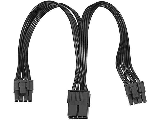 20cm Graphics Card 8 Pin Female to 2*8P(6+2)pin Extention Power Cable ...