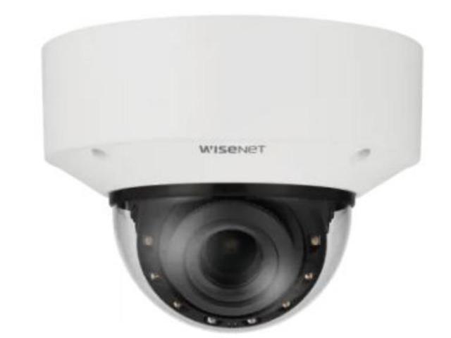 Hanwha Techwin XND-C7083RV 4MP WiseIR Extreme WDR Outdoor Network H.265 PoE AI Dome Camera with ...