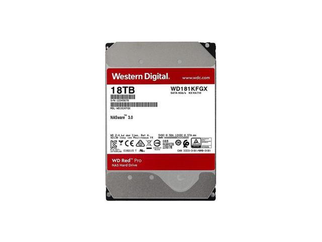 Refurbished: Western WD181KFGX Digital Red Pro WD181KFGX 18 TB Hard ...