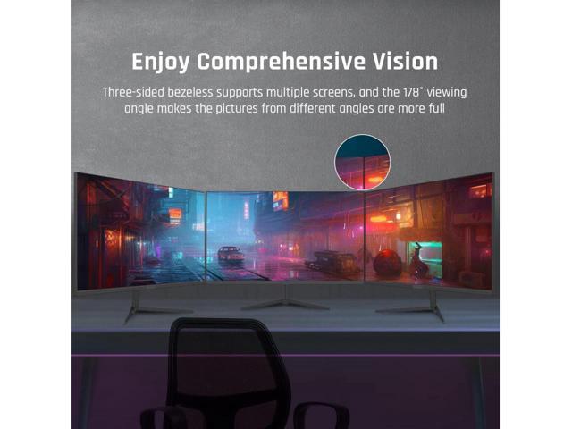 51RISC 24" IPS computer monitor Full HD 1080P 200Hz Gaming Monitor 1ms ...