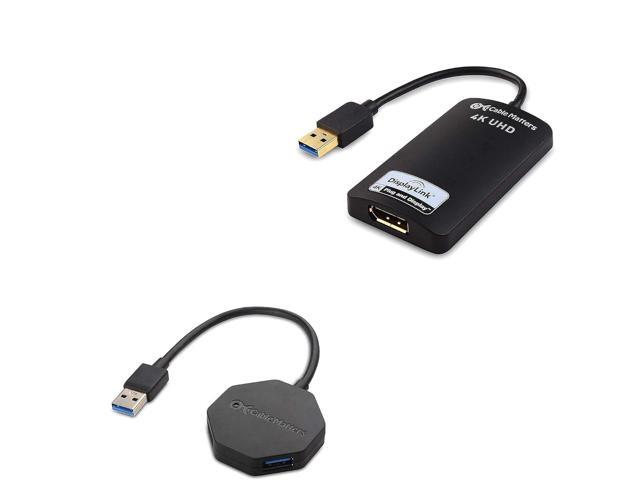 Cable Matters USB to DisplayPort Adapter (USB 3.0 to DisplayPort ...