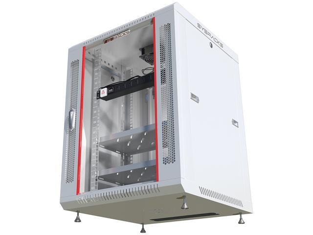 15U Wall Mount Server Rack Cabinet Network Locking Enclosure - 2 X ...