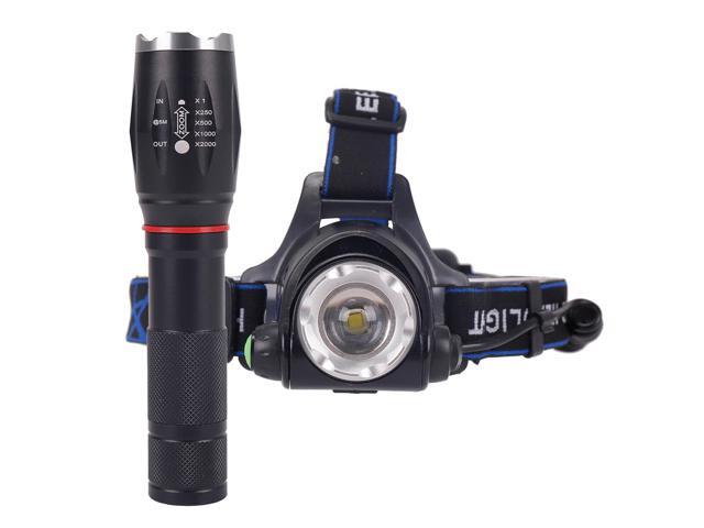 Flashlight and Headlamp 2PCS Combo - Newegg.com