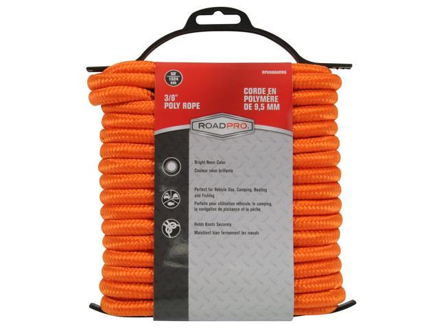3/8in X 50ft Poly Rope Orange Spool - Newegg.com