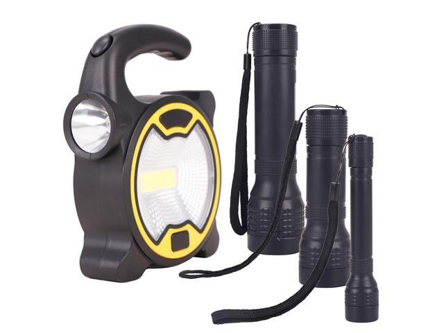 2 pocket-size flashlights providing 50-60 lumens for convenient on-the ...