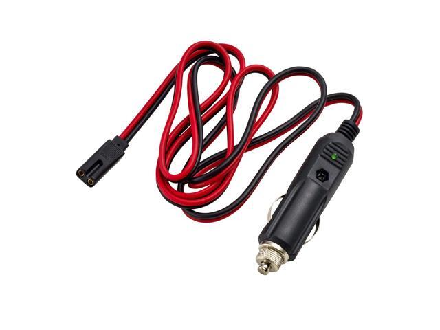 2-Pin Plug/12-Volt Plug Platinum Series Fused Replacement CB Power Cord ...