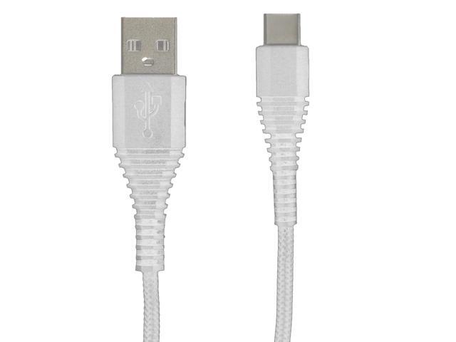 BUILT TOUGH 6' TYPE C CABLE White - Newegg.com