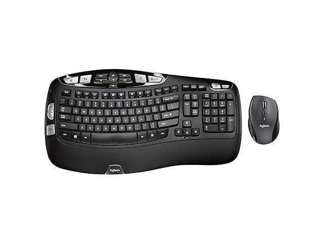 Refurbished: Logitech MK570 Wireless Wave Keyboard and Mouse Combo ...