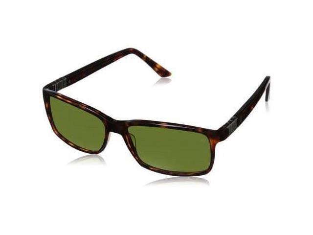 Refurbished: TAG Heuer Legend Rectangular 58mm Sunglasses - Tortoise ...