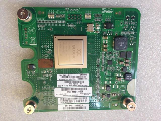 QLogic QMH2562 Dual 8GB Fibre Channel HBA 455869-001 451871-B21 451872 ...