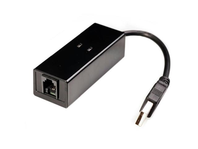 USB 56K External Dial Up Fax Data Modem V.90 V.92 Win7 32/64 Bit XP ...