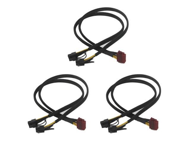 Ruth's sister 3X 12Pin To Dual PCI-E 8Pin (6+2Pin) Power Cable For ...