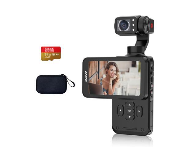 Ordro M5-5k Handheld Camcorder, 3-Axis Gimbal Stabilizer with 5K 30fps ...