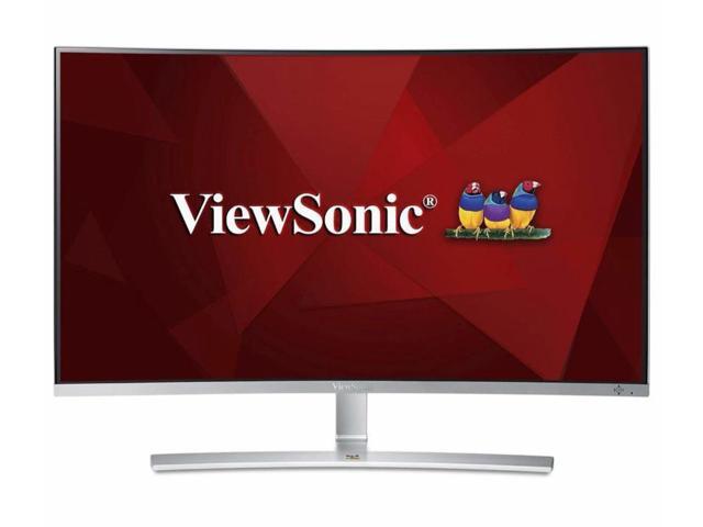 Refurbished: ViewSonic VX3216-SCMH-W 32 Inch 1080p 1800R Curved Monitor ...