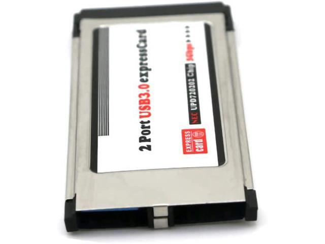 PCI Express to USB 3.0 Dual 2 Ports PCI-E Express Card Adapter for NEC ...