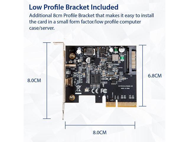 IO CREST USB-C 3.2 Gen 2x2 + 20W QC Power Delivery PCI-e Gen 3 x4 ...
