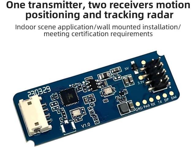 JMT HLK-LD2450 24GHz Trajectory Sensor Kit ISM Smart Home Human ...