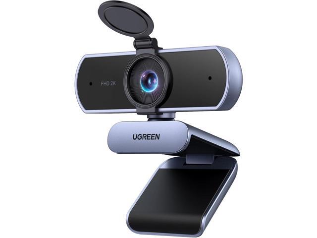 2K Webcam, Webcam for PC Ultra HD 1080P Computer Camera with Microphone ...