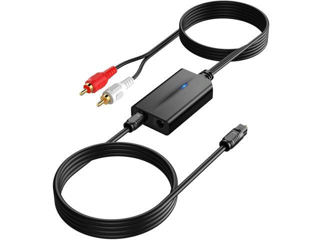 192kHz DAC Digital-to-Analog Audio Converter 7ft/2.1m Digital Audio ...