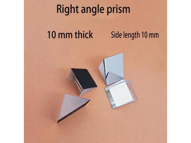 10mm Right Angle Internal Reflection Prism Optical Glass Experiment ...