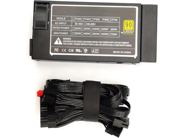 MGTCAR Computer Power Supply Small 1U Computer PSU Flex-ATX 600W for ...