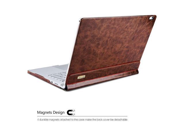 BONAEVER urface Book Case Surface Book 2 Leather Protecive Case ...