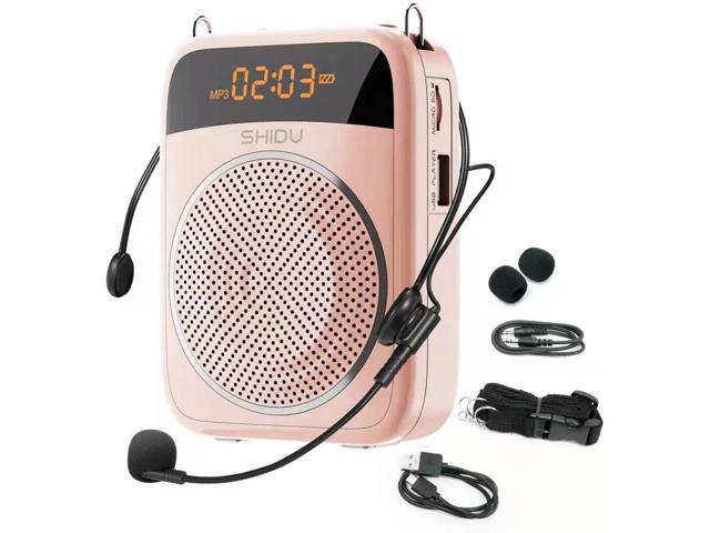BONAEVER Portable Voice Amplifier for Teacher with Microphone Headset ...