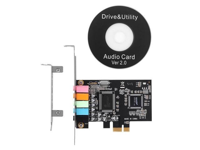 BONAEVER PCIe Sound Card 5.1 Internal Sound Card for PC Windows 11 10 8 ...