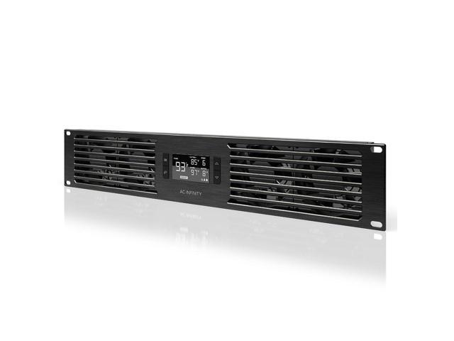 AC Infinity CLOUDPLATE T7, Rack Mount Fan Panel 2U, Exhaust Airflow ...