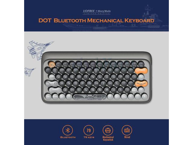LOFREE ×Glory Wired & Bluetooth Mechanical Keyboard 2.4G 3-Mode 79 Key ...