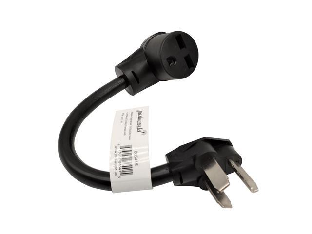 Parkworld 885415 NEMA Dryer 3 prong 10-30P to 6-30R Adapter Cord 30A ...
