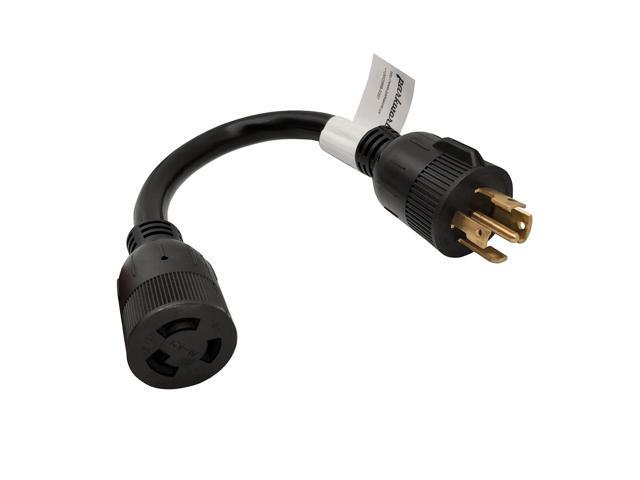 Parkworld 61308 AC Adapter Cord NEMA L21-30P to L6-20R 1 ft. - Newegg.com