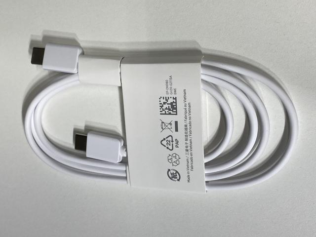 Samsung Charge Cable (C-C) White (Bulk Packaging) - Newegg.com