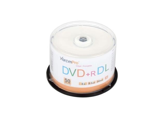Xtrempro DVD+R DL 8.5GB 8X with Branded Surface - 50pk Spindle - Newegg.com
