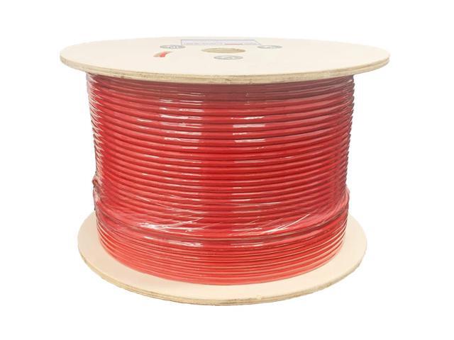 TSCables | Cat6A Plenum (CMP) 1000ft, 750Mhz, PoE++ (4PPoE) | 100% Solid Bare Copper | 23AWG ...
