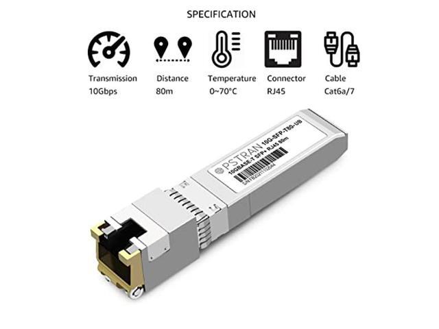 OPSTRAN 10GBASE-T SFP+ to RJ45 Copper Transceiver Module Compatible ...