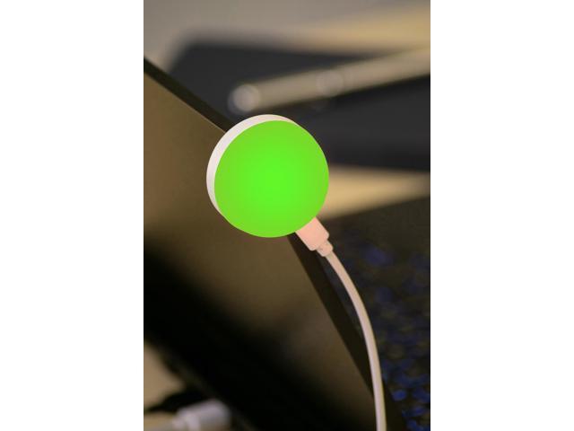 Luxafor Orb - Wide-Angle USB LED Availability Indicator That Eliminates ...