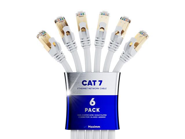 Cat 7 Ethernet Cable 1 ft - High-Speed Internet & Network LAN Patch ...