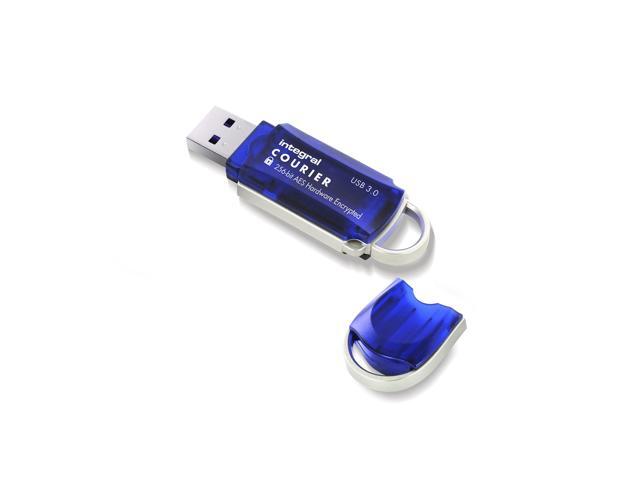 Integral 32GB Courier-197 256-Bit Hardware Encrypted 3.0 USB Secure ...