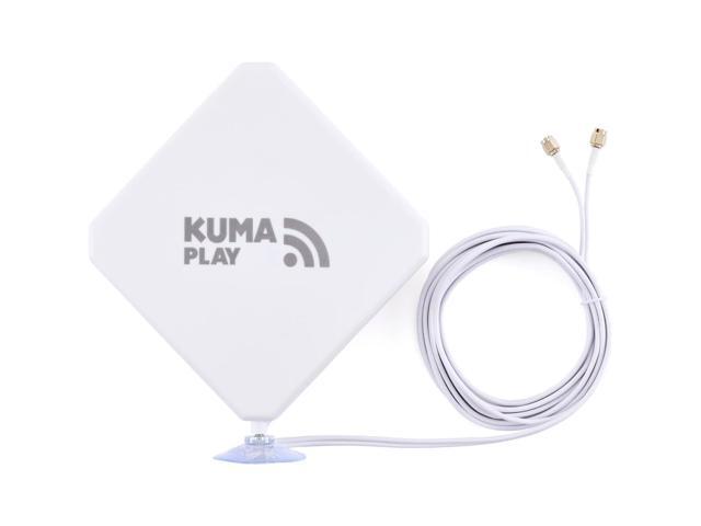 KUMA Play 5G 4G Antenna for Router & Modem - Indoor Suction Mount MiMo ...