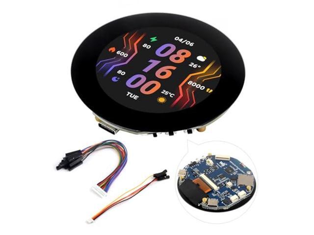 Waveshare ESP32-S3 2.1inch Round Touch Screen with 32-bit LX7 Dual Core ...