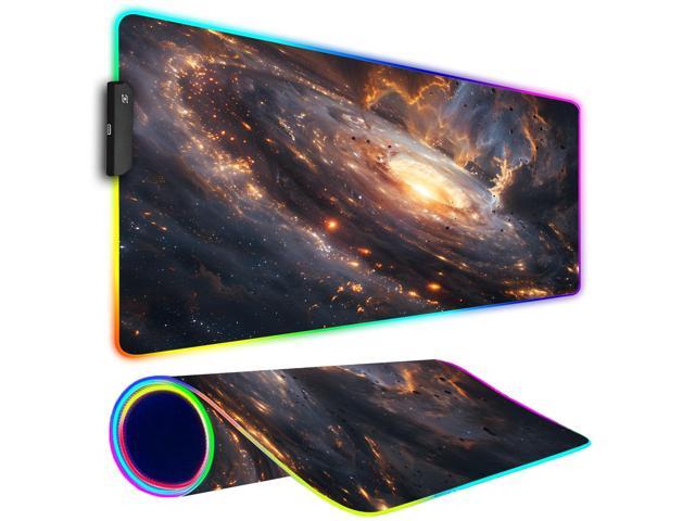 Armanza RGB Gaming Mouse Pad, Large Mousepad with Led Light, Gaming ...