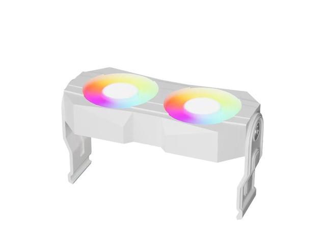 Computer Memory Ram Radiator Plastic Heatsink ram Cooler Fan with Dual ...