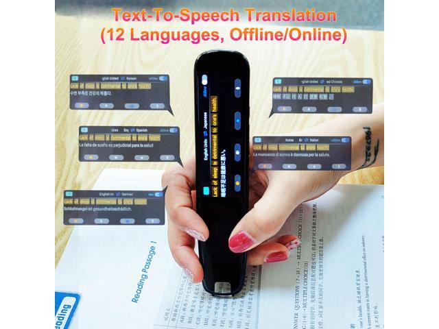 Translation Scanning Pen, Mobile Scanner Translator, Reading Pen, 112 ...